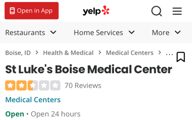 St. Luke’s Defamation Farce? – Gem State Patriot News